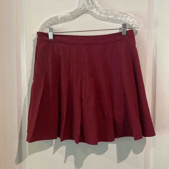 HALARA | Skirts | Pleated Mini Skirt With Shorts | Poshmark